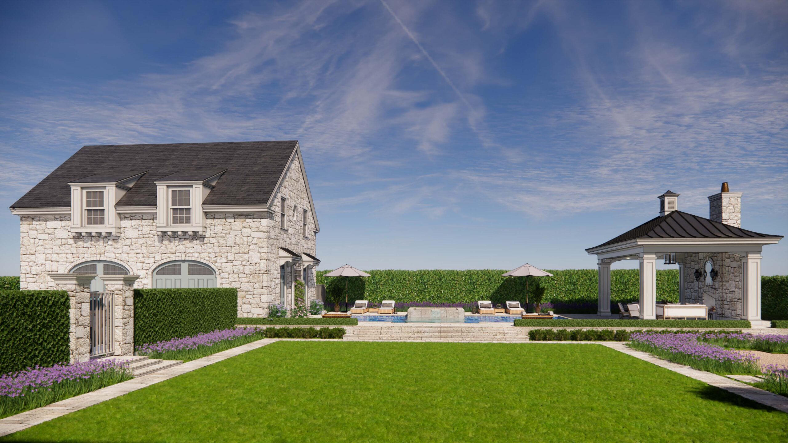 Georgian Revival Residence - Richard Manion Architecture